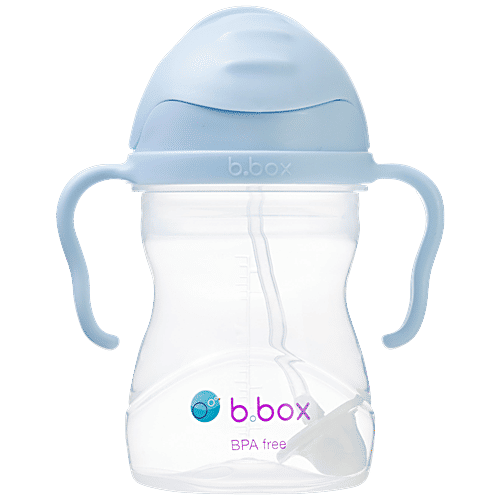 Buy Bbox Weighted Straw Sippy Cup - Bubblegum Light Blue Online at Best ...