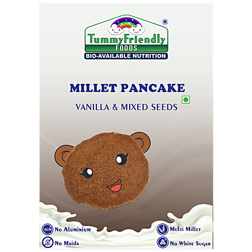 Buy TummyFriendly Foods Millet Pancake Instant Breakfast Mix - Vanilla ...