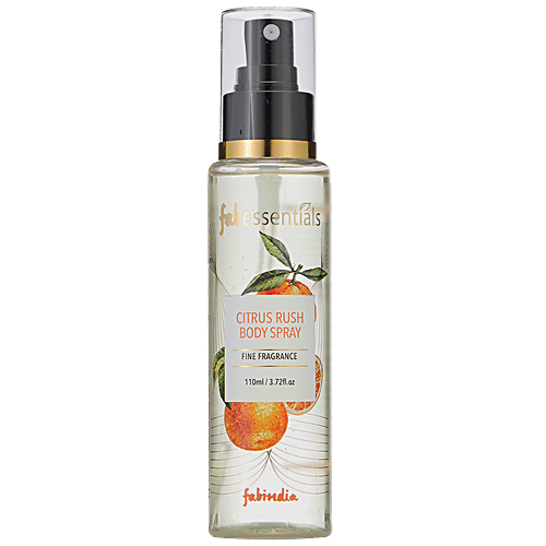 Buy Fabessentials Citrus Rush Body Spray - Long-Lasting, Fine Fragrance ...