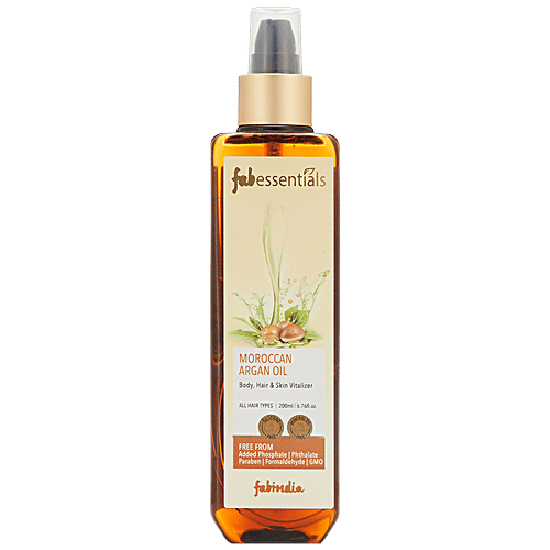 Buy Fabessentials Moroccan Argan Oil - Body, Hair & Skin Vitaliser ...