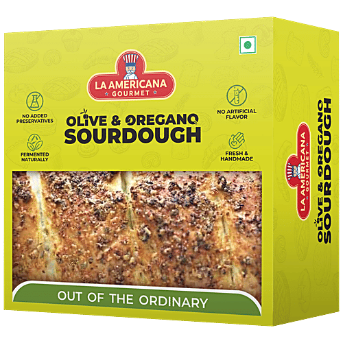 Buy LA Americana Olive & Oregano Sourdough - Fresh & Handmade, No ...