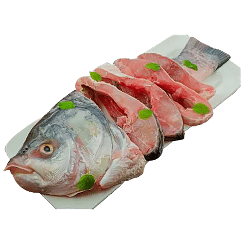 Buy fresho! Catla Fish Curry Cut Online at Best Price of Rs 614 - bigbasket