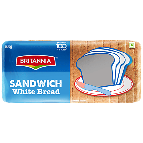 Buy Britannia Sandwich White Bread Online at Best Price of Rs 55 ...