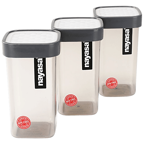 Buy Nayasa Fusion Containers See Through, Transparent, Multi Storage ...