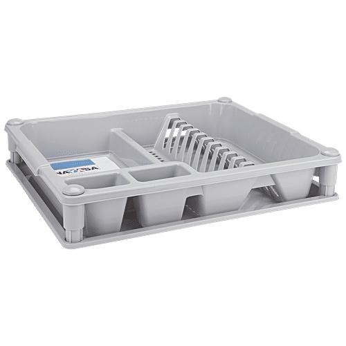 Buy Nayasa Fancy Regular Kitchen Tray Utensil Drying Rack, Plate Rack ...