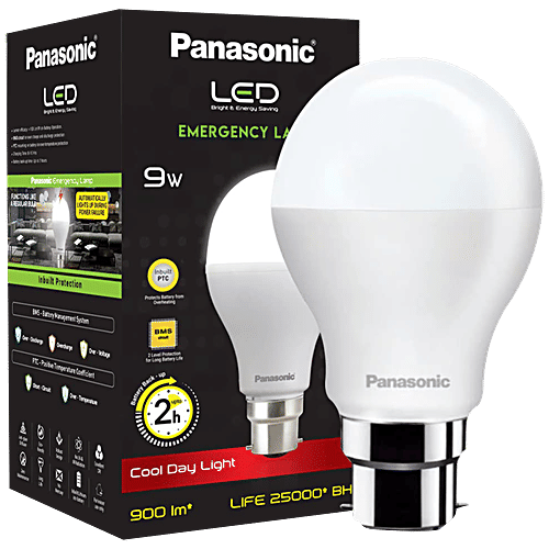 Buy Panasonic LED LED Emergency Bulb - 9 Watt, 6500K, Cool Day Light ...