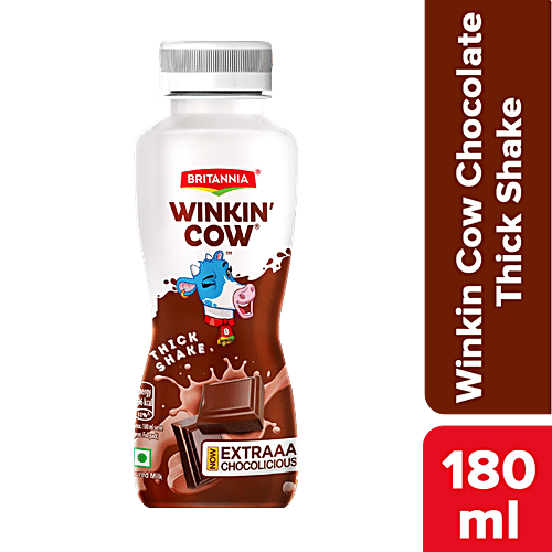 Buy Britannia Winkin Cow Chocolicious Thick Milkshake Online at Best ...