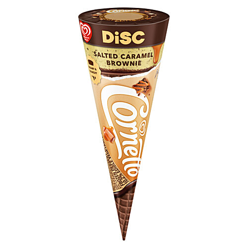 Buy Kwality Wall's Cornetto - Salted Caramel Brownie Online at Best Price of Rs 62.66 - bigbasket