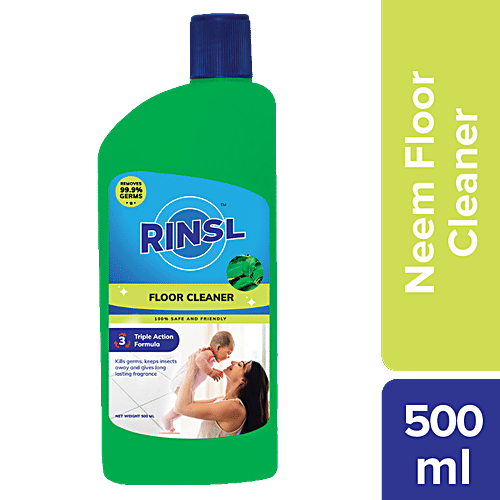 Buy Rinsl Floor Cleaner - Triple Action Formula, Kills 99.9% Germs ...