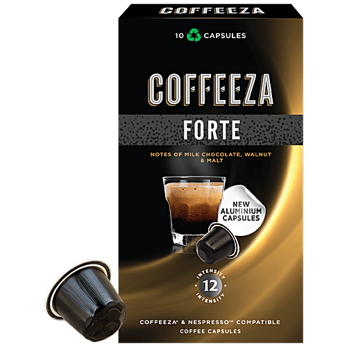 Buy Coffeeza Forte Aluminium Coffee Capsules Online at Best Price of Rs ...