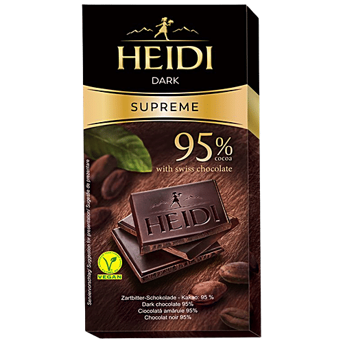 Buy Heidi 95% Cocoa Dark Chocolate Bar Online at Best Price of Rs null ...