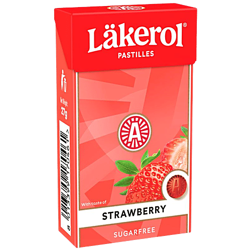 Buy Lakerol Pastilles - Strawberry, Sugar Free Online at Best Price of ...