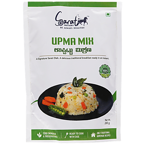 Buy Sarati Instant Instant Upma Mix - Healthy Breakfast Online at Best ...