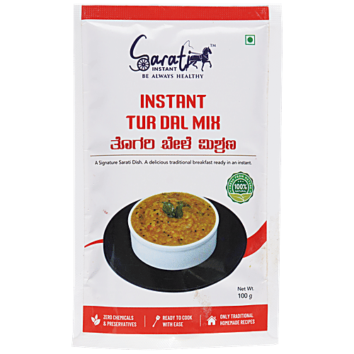 Buy Sarati Instant Instant Tur Dal Mix - Adds Flavour & Taste Online at ...
