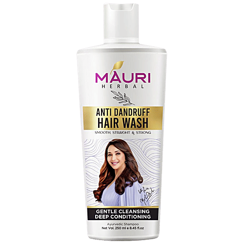 Buy Mauri Herbal Anti Dandruff Hair Wash - For Gentle Cleansing Online ...