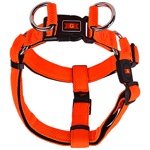 Buy GLENAND Mesh Harness Dca1150 - XL, Soft Nylon Cloth, Orange Online ...