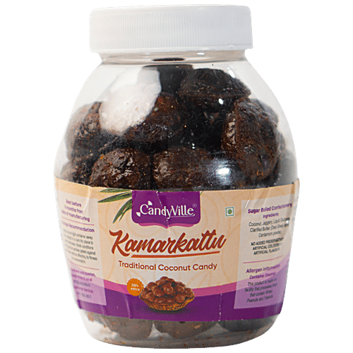 Buy CandyVille Kamarkattu Traditional Coconut Candy - Sweet Flavour ...
