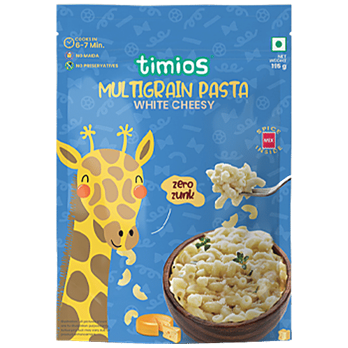 Buy Timios Multigrain Pasta - White Cheesy, No-Maida Online at Best Price of Rs 93.44 - bigbasket