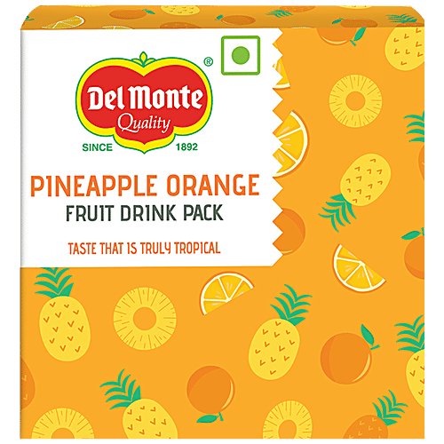 Buy Del Monte Fruit Drink - Pineapple Orange Online at Best Price of Rs ...