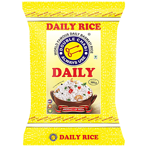 Buy DOUBLE CHABI Daily Basmati Rice Online at Best Price of Rs null ...