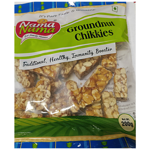 Buy Nama Nama Peanut Chikkies - Nutritious & Rich In Protein Online at ...
