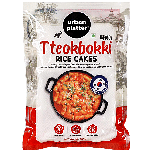 Buy Urban Platter Tteokbokki Rice Cakes - Classic Korean Street Food ...