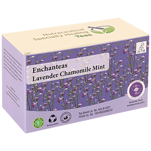 Buy Enchanteas Lavender Chamomile Mint Tea - Helps Relax The Nervous ...