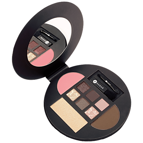 Buy Sugar Cosmetics Contour De Force Eyes And Face Palette - Highly ...