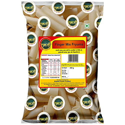 Buy Ramji Finger Mix Fry Papad/Fryums Online at Best Price of Rs 70 ...
