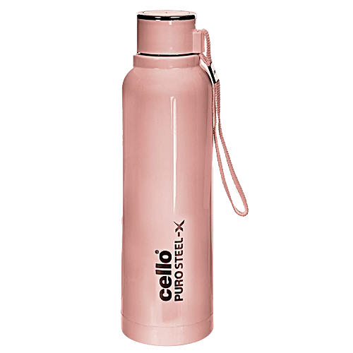 Buy Cello Puro Steel-X Benz 900 Insulated Bottle - With Stainless Steel ...