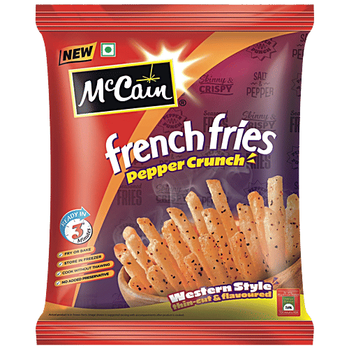 Buy McCain French Fries - Pepper Crunch Online at Best Price of Rs 164. ...