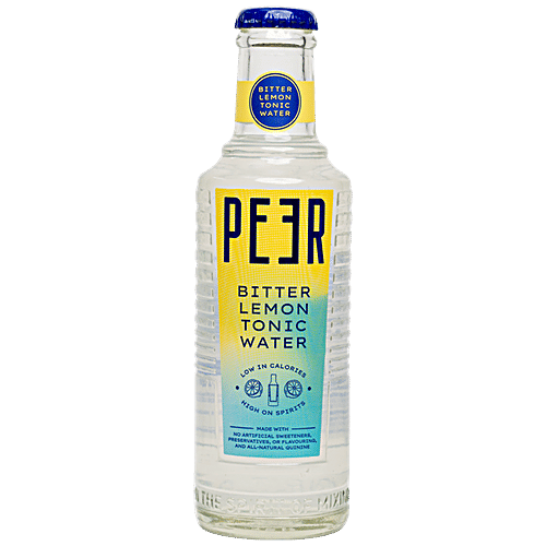 Buy Peer Bitter Lemon Tonic Water - Low In Calories, Natural Quinine ...
