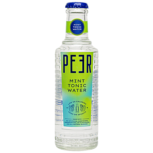 Buy Peer Mint Tonic Water - Low In Calories, Natural Quinine Online at ...