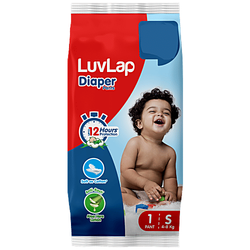 Buy LuvLap LuvLap Baby Diaper Pants - S Online at Best Price of Rs 9.41 ...