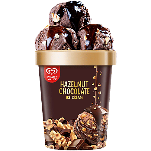 Buy Kwality Wall's Hazelnut Chocolate Ice Cream Online at Best Price of ...