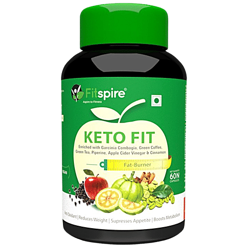Buy Fitspire Keto Fit Fat Burner Capsule - Boosts Metabolism Online at ...