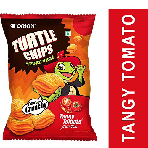 Buy Orion Turtle Chips Tangy Tomato Corn Chip Online at Best Price of ...