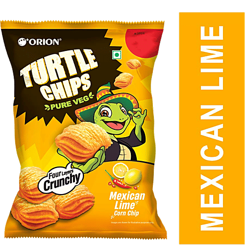 Buy Orion Turtle Chips Mexican Lime Corn Chip Online at Best Price of ...