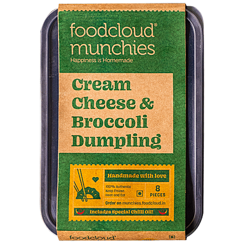 Buy FoodCloud.in Munchies - Cream Cheese & Broccoli Dumplings Online at ...