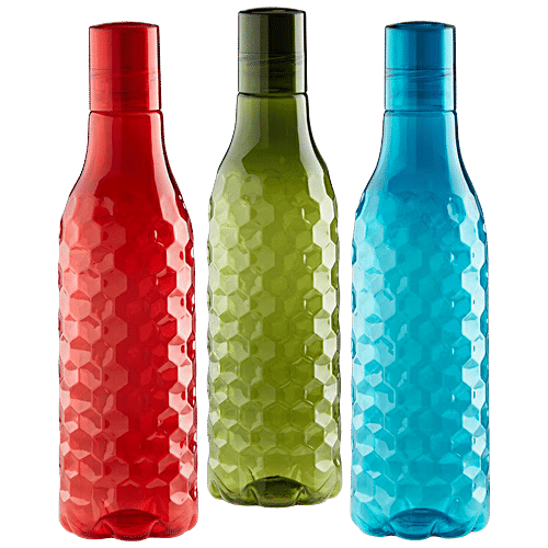 Buy Polyset Hexa PET Plastic Bottle - Assorted Online at Best Price of ...
