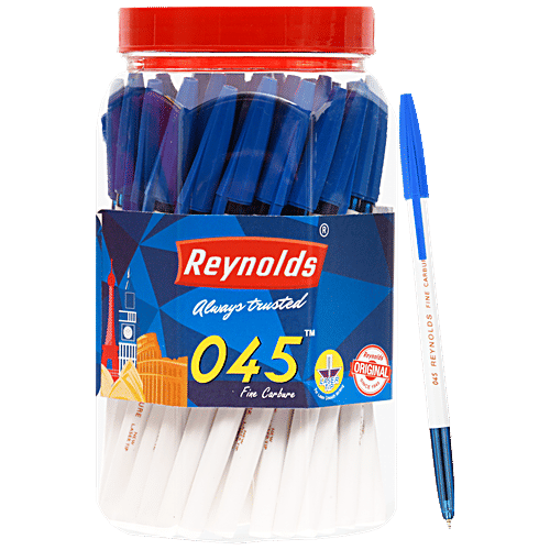 Buy Reynolds 045 Ball Pen Set - Blue Online at Best Price of Rs 399 ...