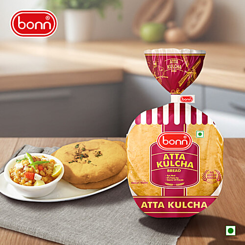 Buy Bonn Bread Atta Pav - Extra Soft, No Trans Fat, Rye Meal, No Maida ...