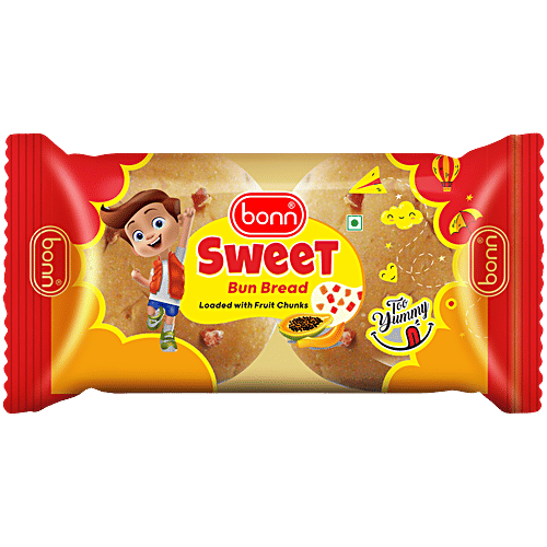 Buy Bonn Bread Sweet Bun - Frutilicious With Fruit Chunks, Zero Trans ...