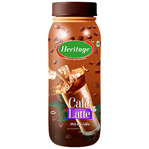 Buy Heritage Cafe Latte - Milk With Coffee Online at Best Price of Rs ...