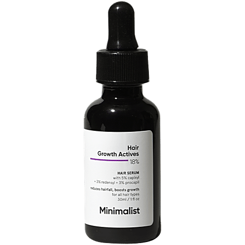 Buy Minimalist Hair Growth Actives 18% Hair Serum - With Procapil ...