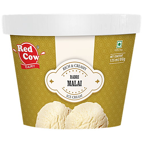 Buy Red Cow Dairy Rabri Malai Ice Cream Online at Best Price of Rs 65 ...