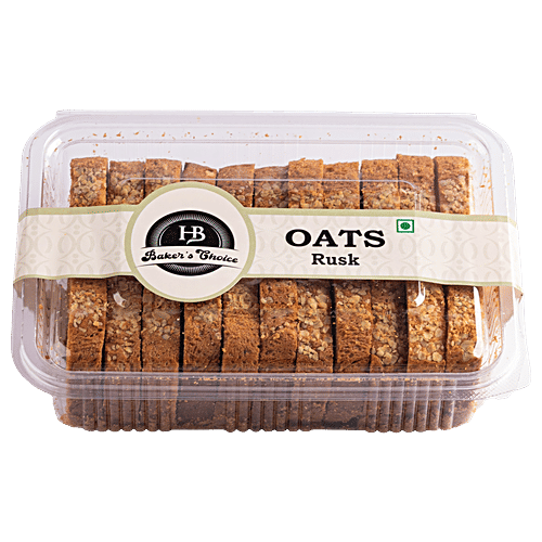 Buy HB Bakers Choice Oats Rusk Online at Best Price of Rs 155 - bigbasket