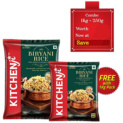 Buy Kitchenji Biryani Rice Online at Best Price of Rs 206.91 - bigbasket