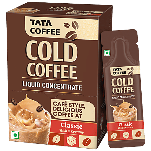 Buy Tata Coffee Classic Cold Coffee - Liquid Concentrate Online at Best ...