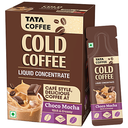 Buy Tata Coffee Choco Mocha Cold Coffee - Liquid Concentrate Online at ...